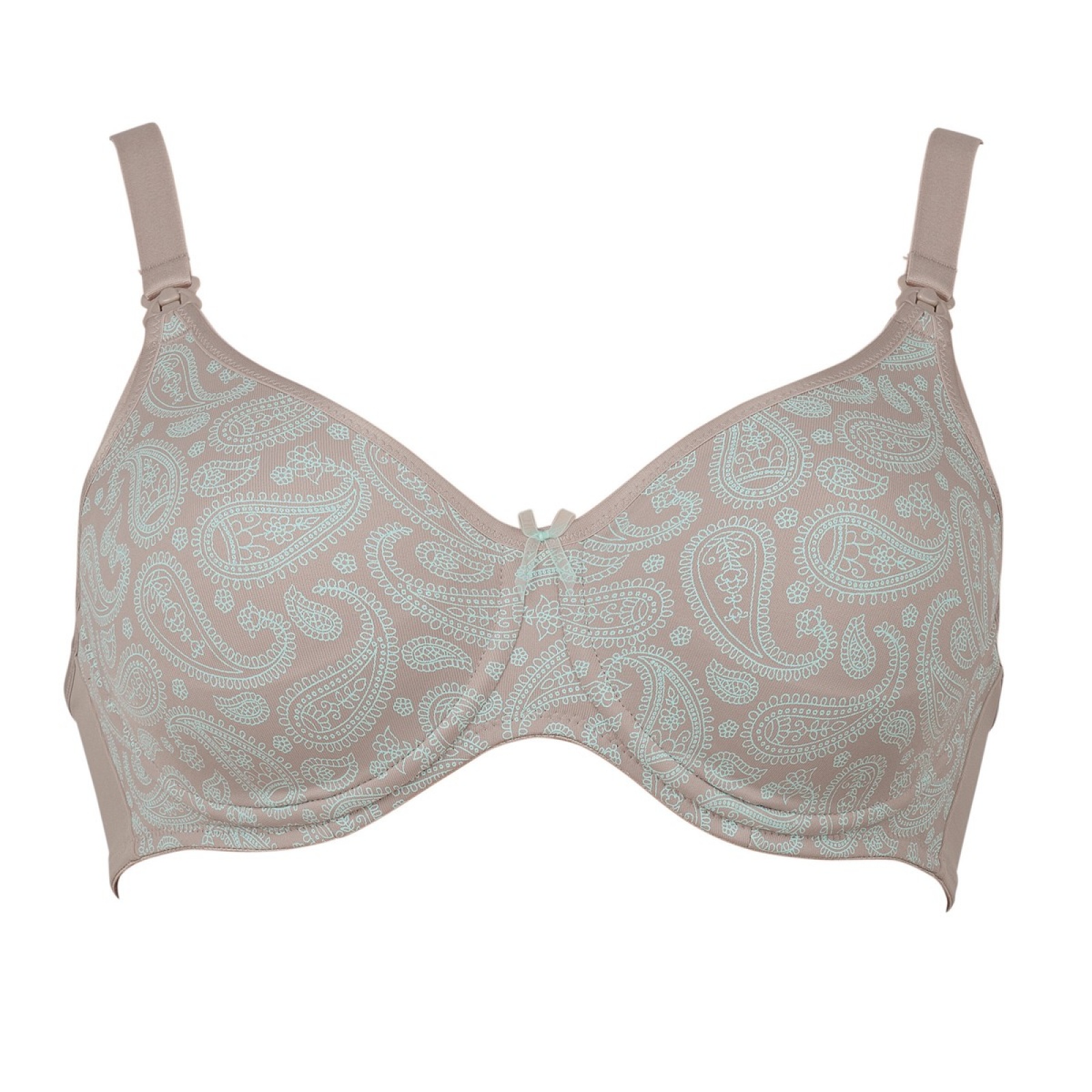 Soutien-gorge allaitement armatures Soft Paisley Brown Sugar ANITA ...
